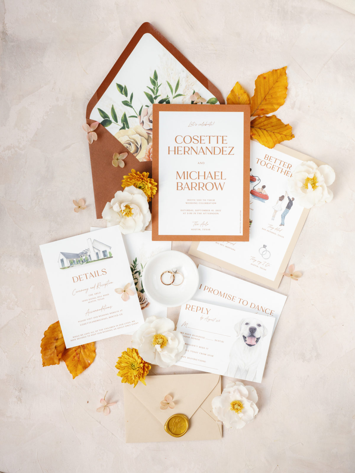 Fall Wedding at The Arlo | Cosette + Michael - Paige Vaughn Photo