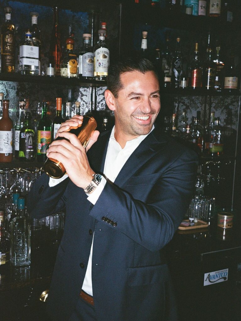 Bar Mischief Engagement | Danielle + Joe - Paige Vaughn Photo