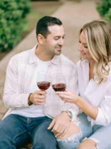 Bar Mischief Engagement | Danielle + Joe - Paige Vaughn Photo