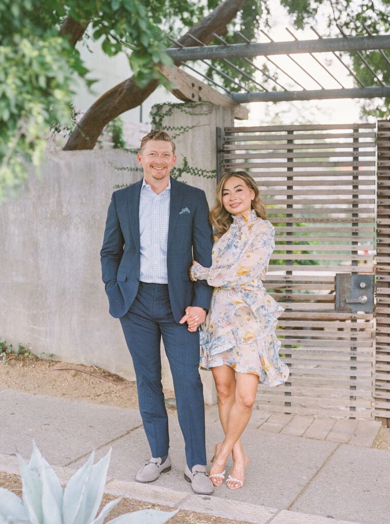 Austin Retro Boat Engagement Photos | Oahn + Jeremy - Paige Vaughn Photo